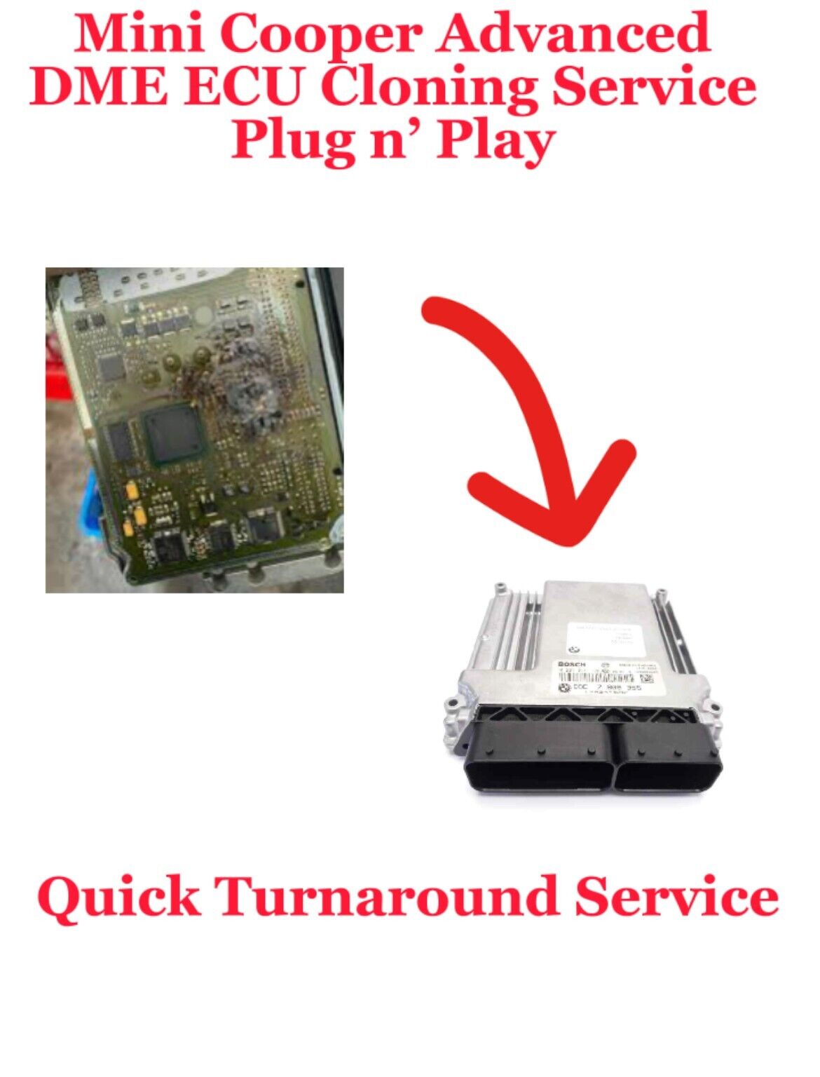 Mini Cooper ECM ECU DME Advanced Programming Cloning Service — Apex ECU ...