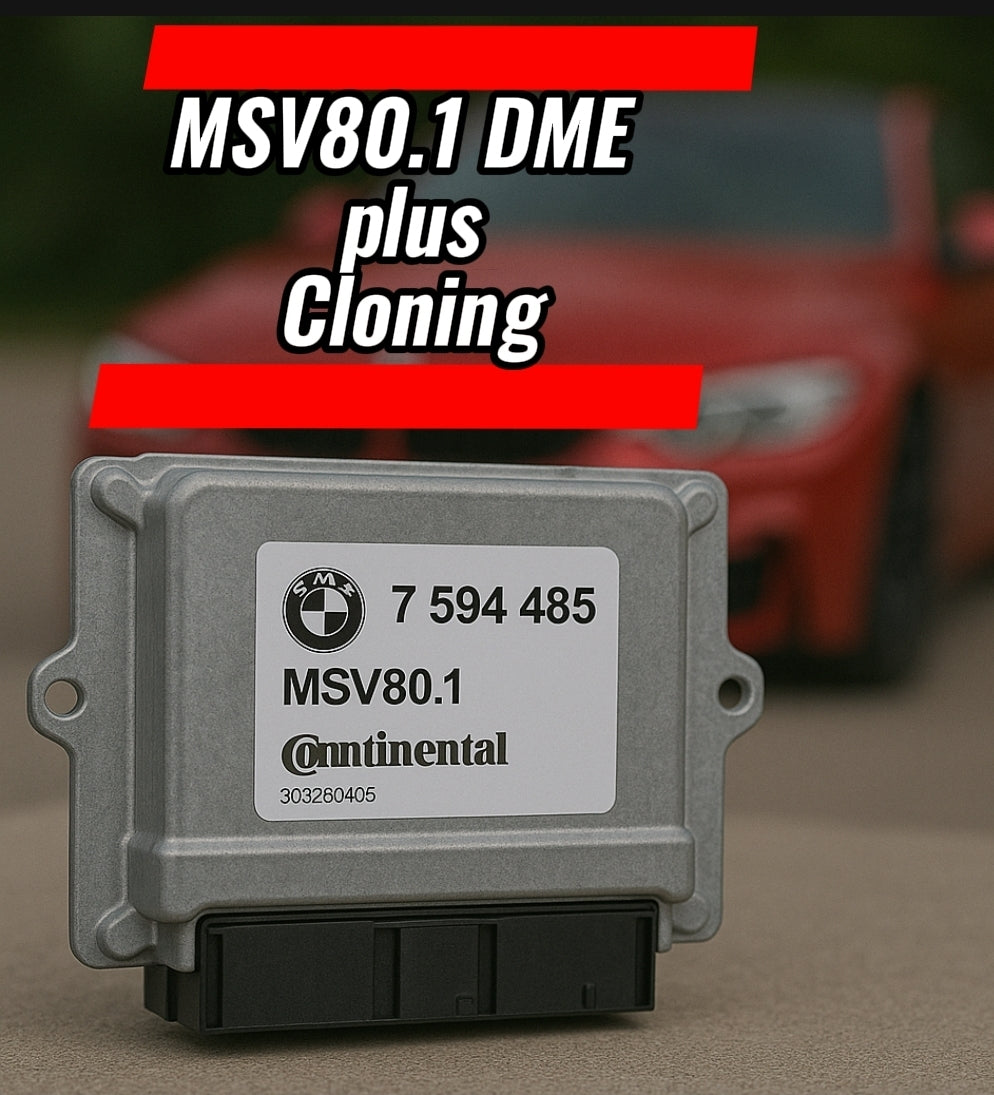 2008 MSV80.1 DME plus Basic Cloning- 7594485 — Apex ECU Programming and Cloning